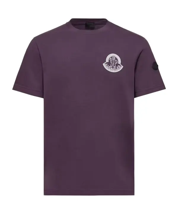 Moncler Logo Printed Crewneck T-shirt