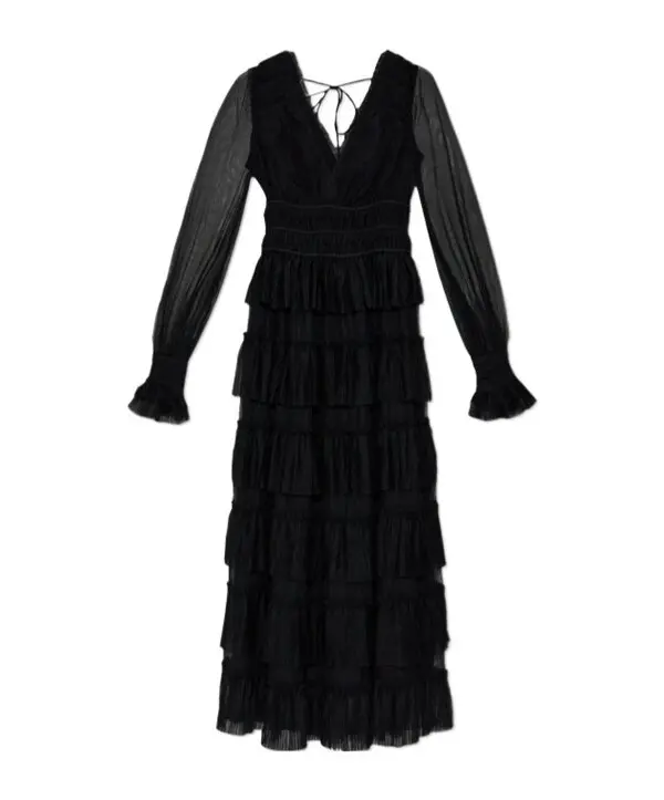 ALLSAINTS Xantara Tulle Maxi Dress