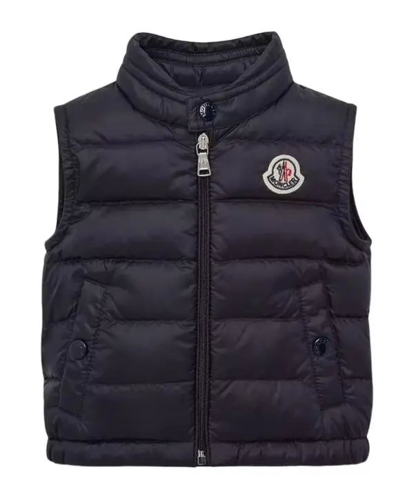 Moncler New Amaury Packable Down Vest - Night Blue