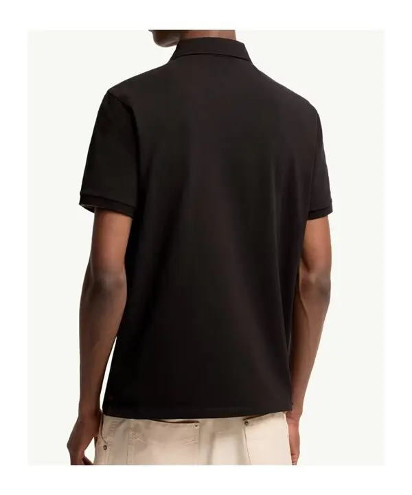 Moncler Logo Piqué Polo Shirt