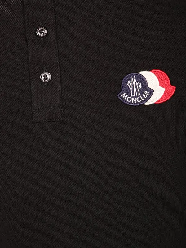 Moncler Logo Patch Short-sleeved Polo Shirt