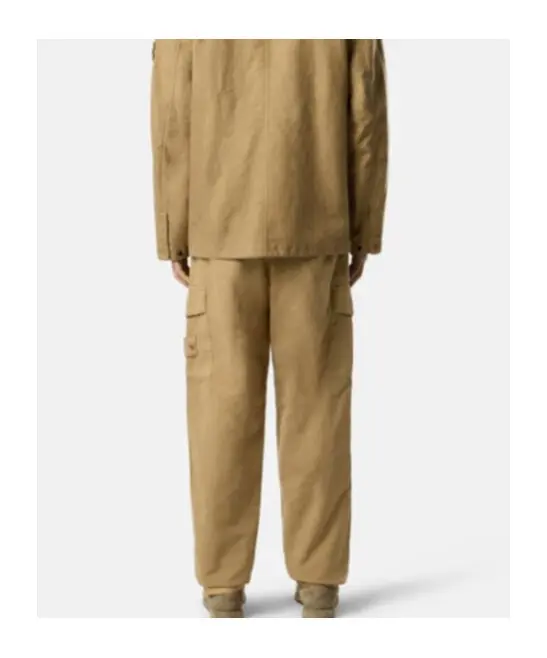 Stone Island Straight-leg Cargo Trousers - Dark Beige