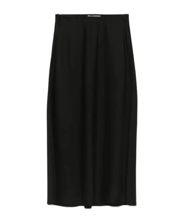 LISA YANG Silk Midi Skirt