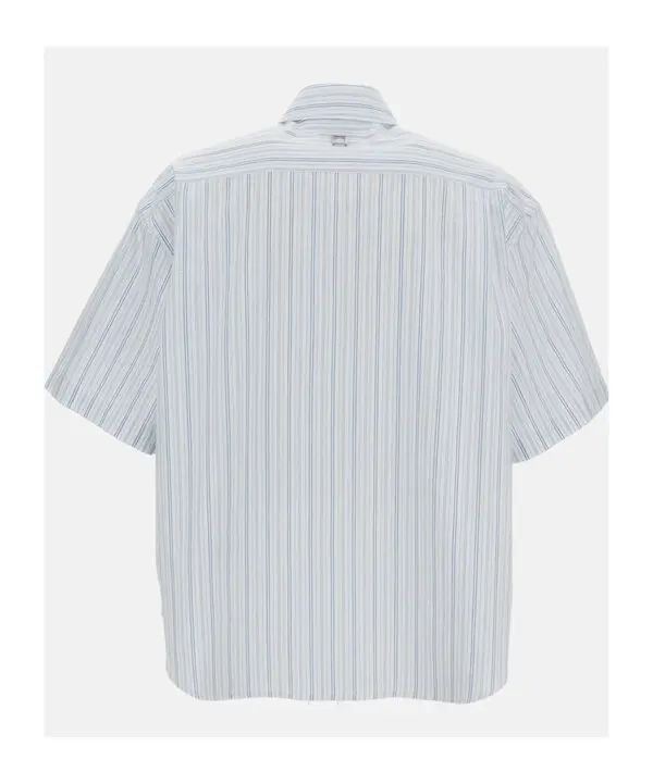 WOOYOUNGMI Striped Short-sleeved Shirt