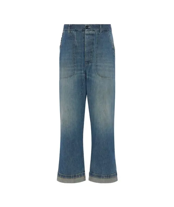 MAISON MARGIELA Wide-leg Jeans - Blue