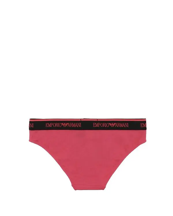 Emporio Armani Logo Trunks - Red
