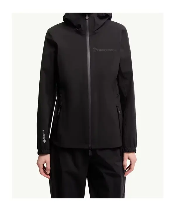 Moncler Valles Hooded Jacket - Black