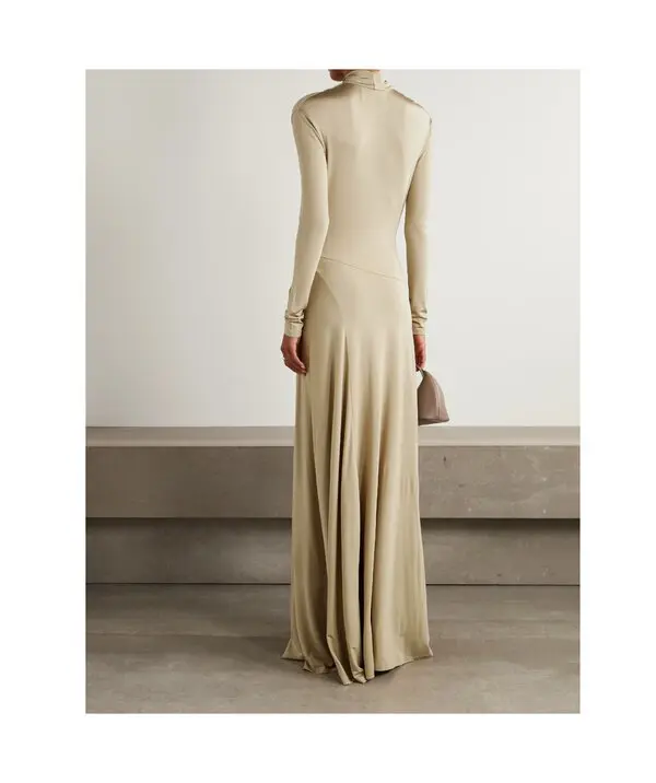 Tove Vevina Draped Pleated Maxi Dress