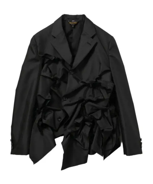 Comme Des Garçons Ruffled Casual Jacket