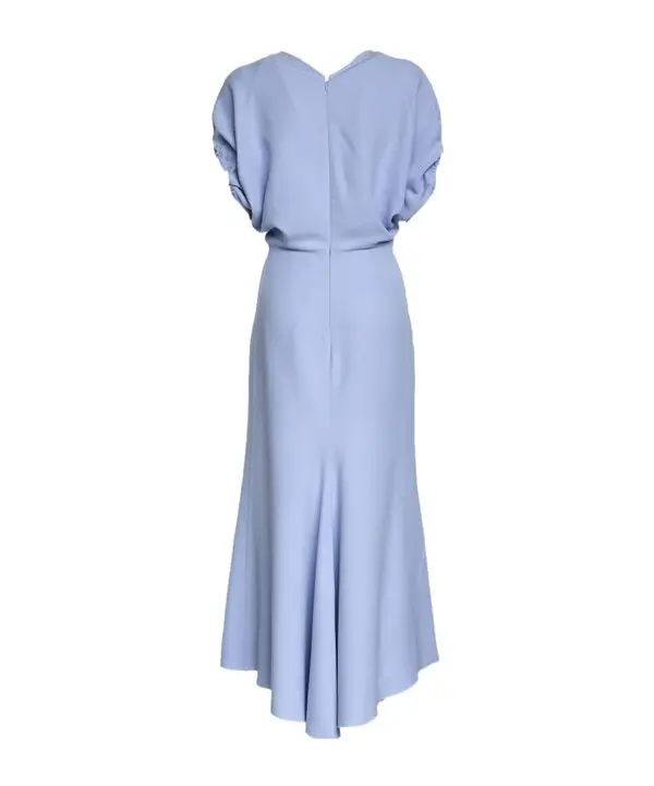 Victoria Beckham V-neck Midi Dress