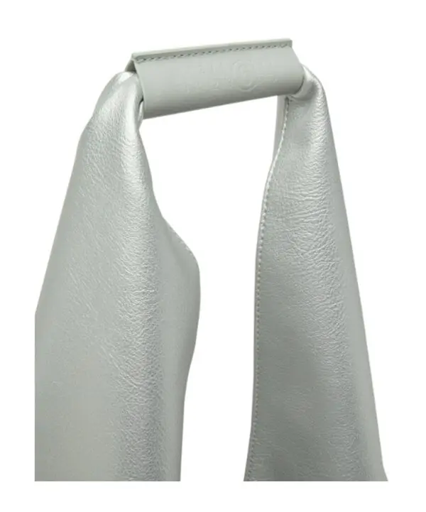 MAISON MARGIELA Japanese Logo Detailed Tote Bag - Silver