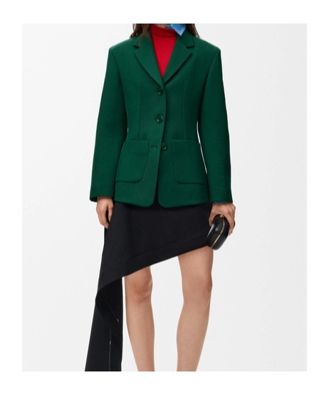 Loewe Single Breasted Jacket - Green