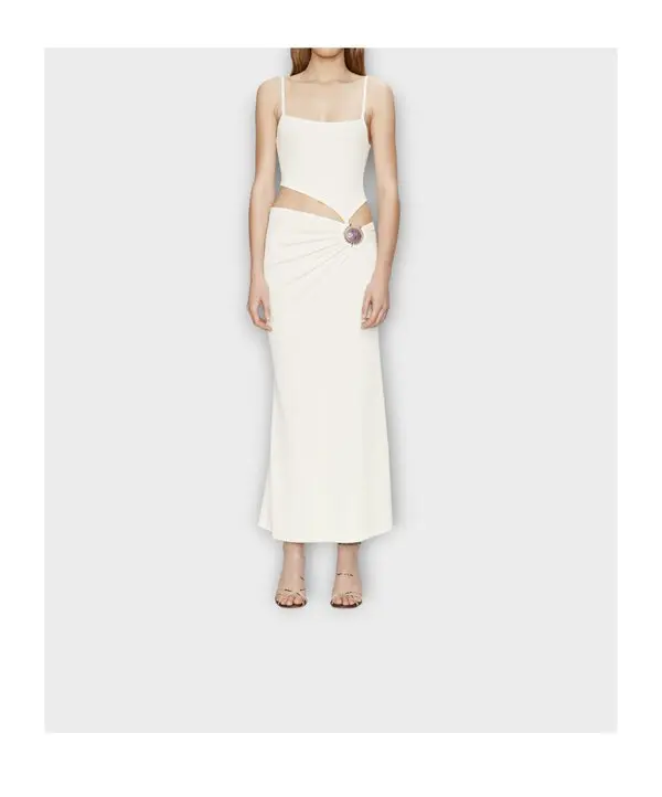 Christopher Esber Mineral Stone Separation Tank Dress