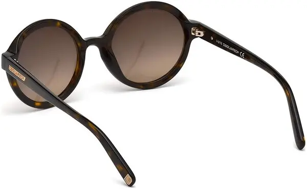 Dsquared2 Tortoiseshell Logo Sunglasses - Brown