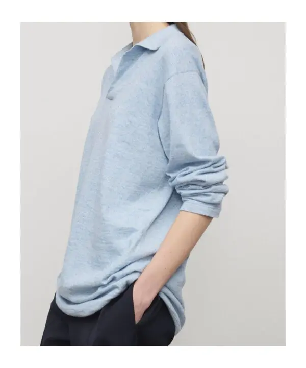 THE ROW Niosa Top - Blue