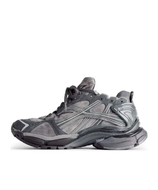 Balenciaga Runner Lace-up Sneakers - Grey
