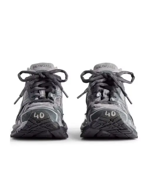 Balenciaga Runner Lace-up Sneakers - Grey