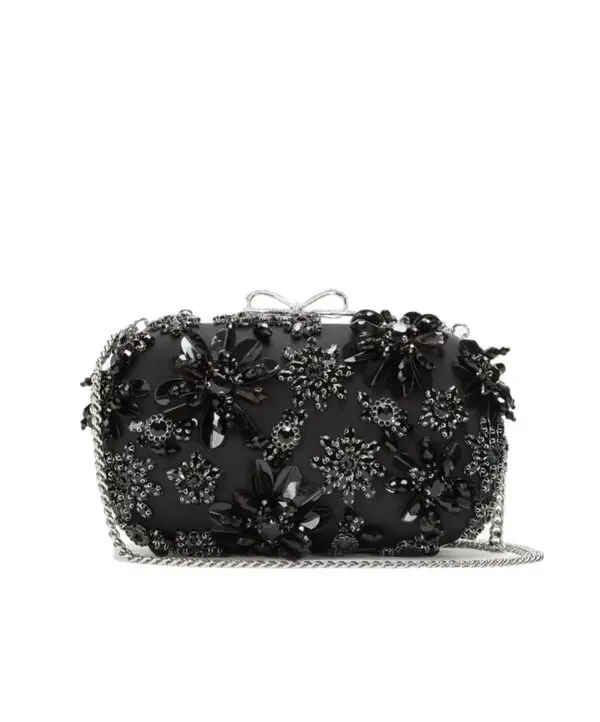 SELF-PORTRAIT Embellished Clutch Bag