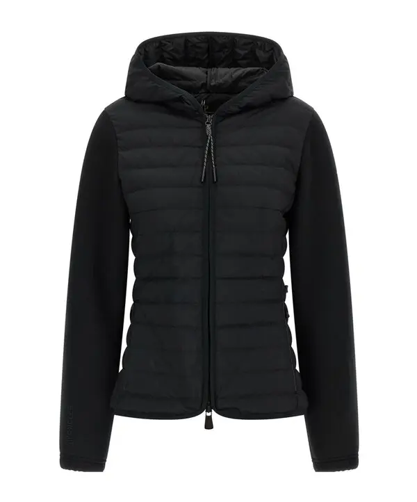 Moncler Hooded Panelled Down Jacket