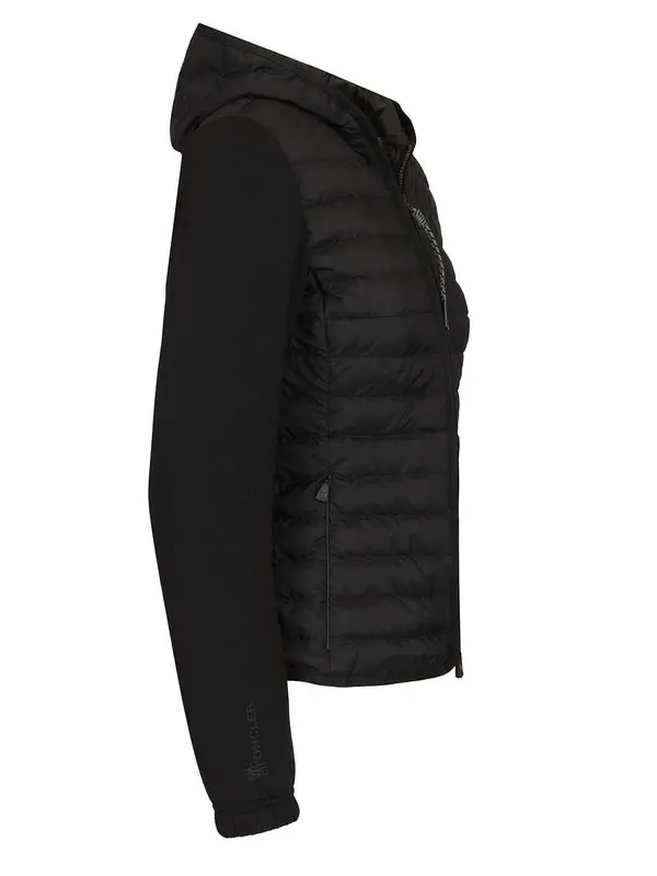 Moncler Hooded Panelled Down Jacket