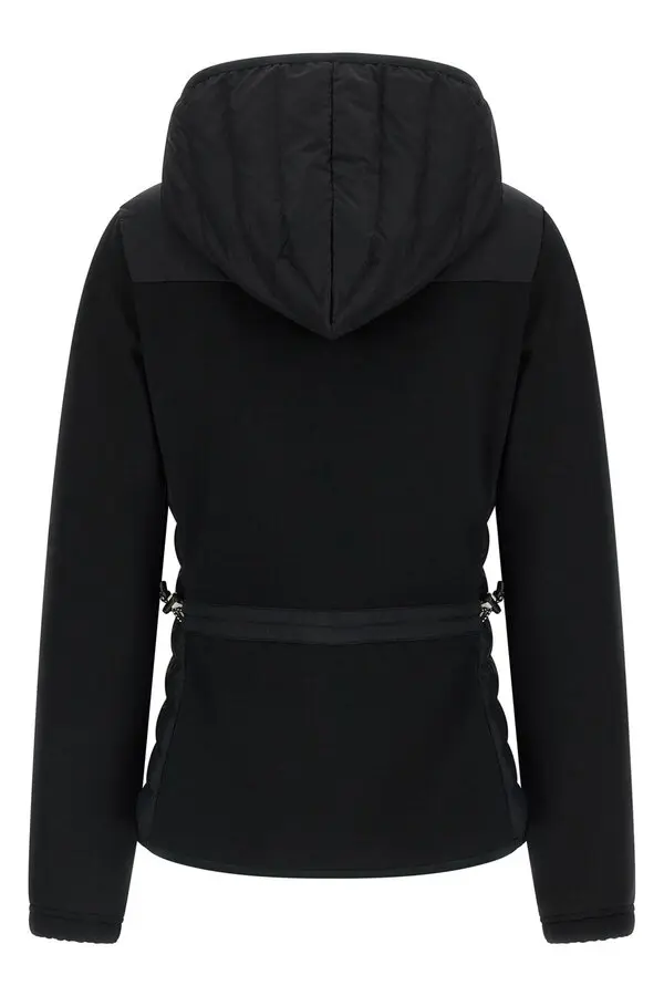 Moncler Hooded Panelled Down Jacket