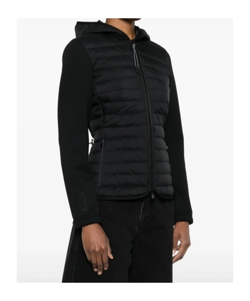 Moncler Hooded Panelled Down Jacket