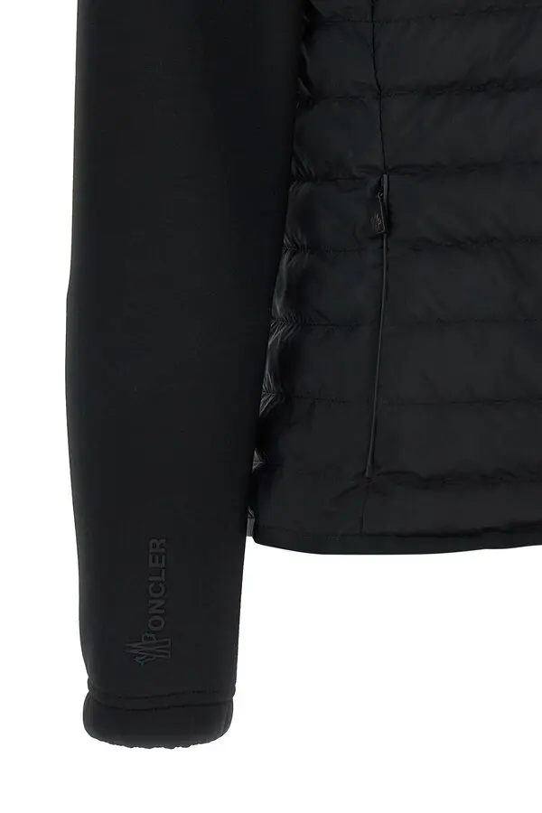 Moncler Hooded Panelled Down Jacket
