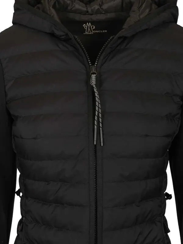 Moncler Hooded Panelled Down Jacket