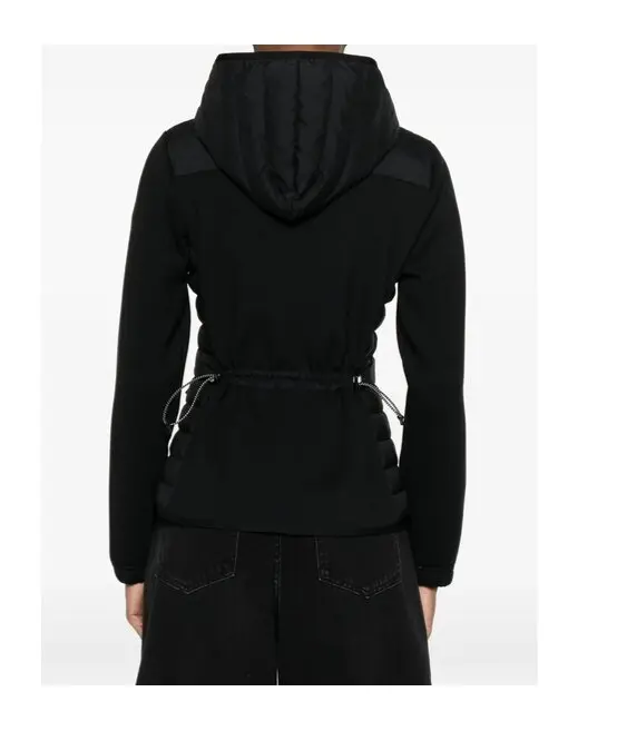 Moncler Hooded Panelled Down Jacket