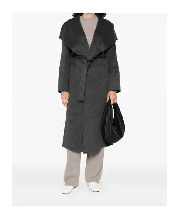 Soft Goat Belted Coat