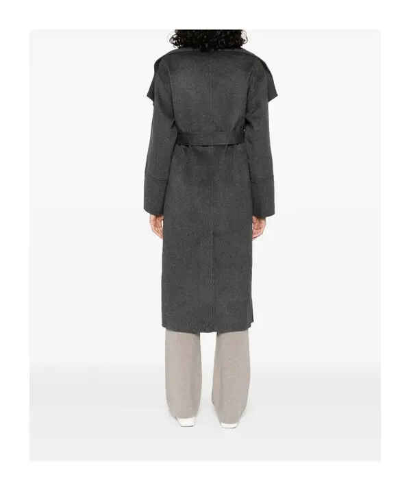 Soft Goat Belted Coat