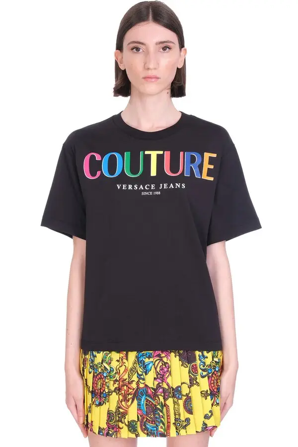 Versace Logo Print T-shirt