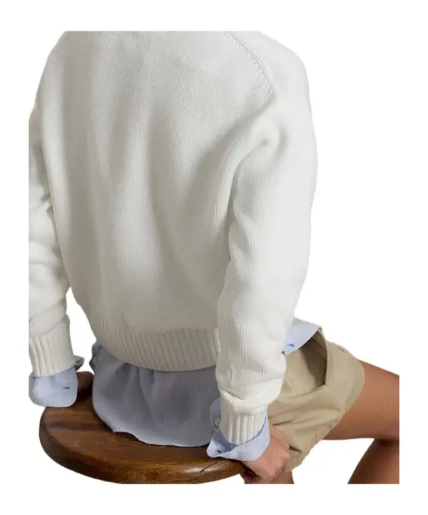 Polo Ralph Lauren Polo Bear Crewneck Knitted Sweater