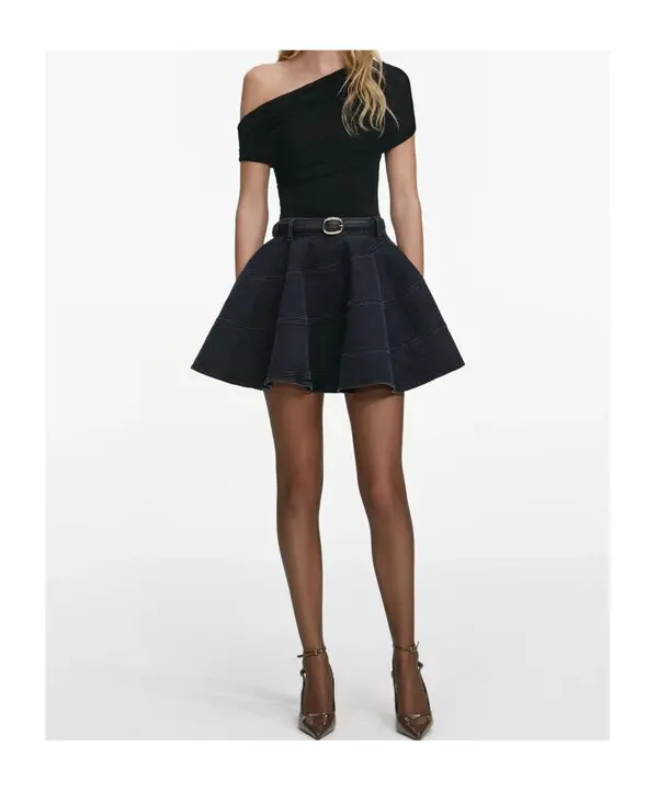 SELF-PORTRAIT Asymmetrical Off-shoulder Top