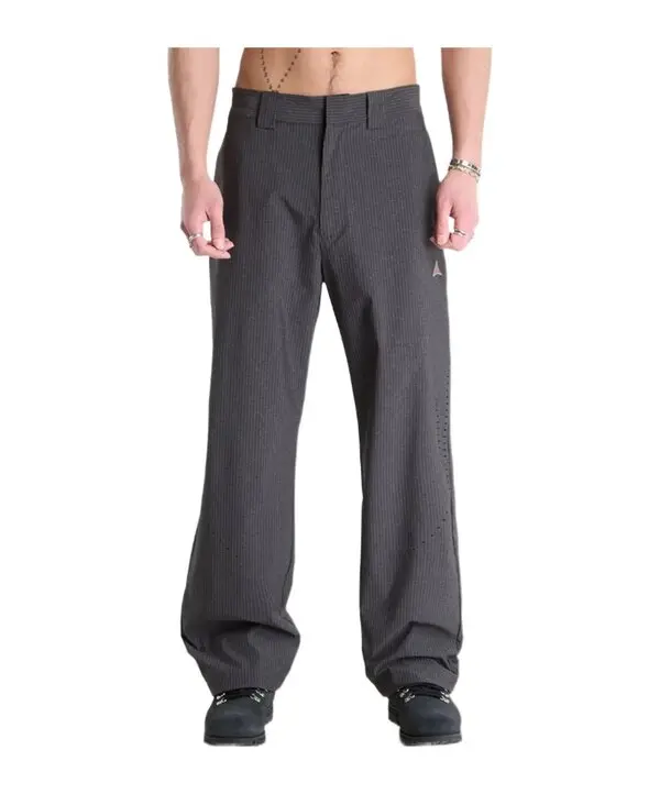 ROA Pinstriped Wide-leg Pants