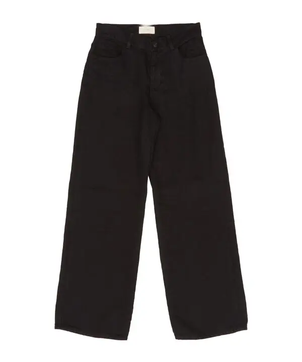THE ROW Eglitta Straight Leg Jeans - Black