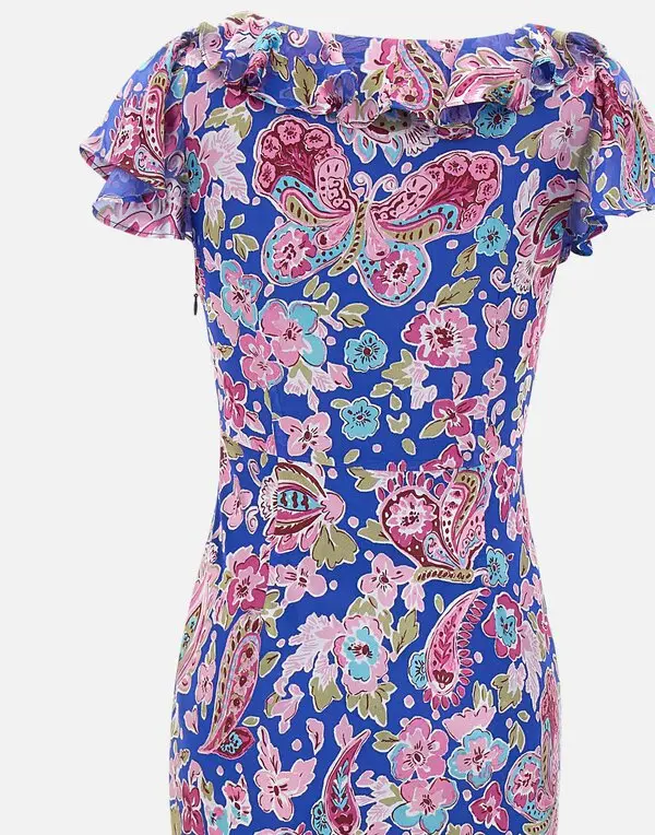 Rixo Amelle Floral Tiered Ruffled Maxi Dress