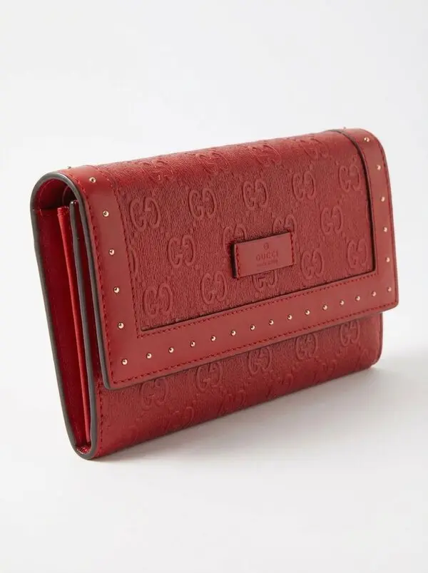 Gucci Long Double Folding Wallet