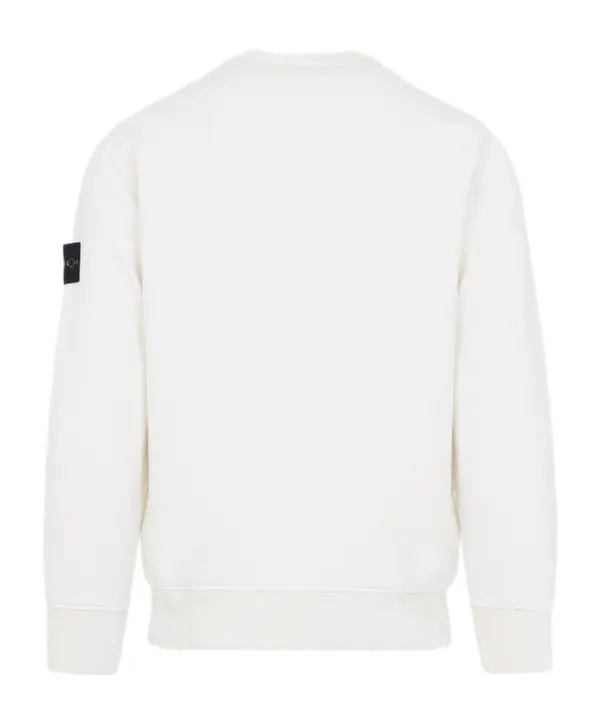 Stone Island Logo Patch Crewneck Sweatshirt - No