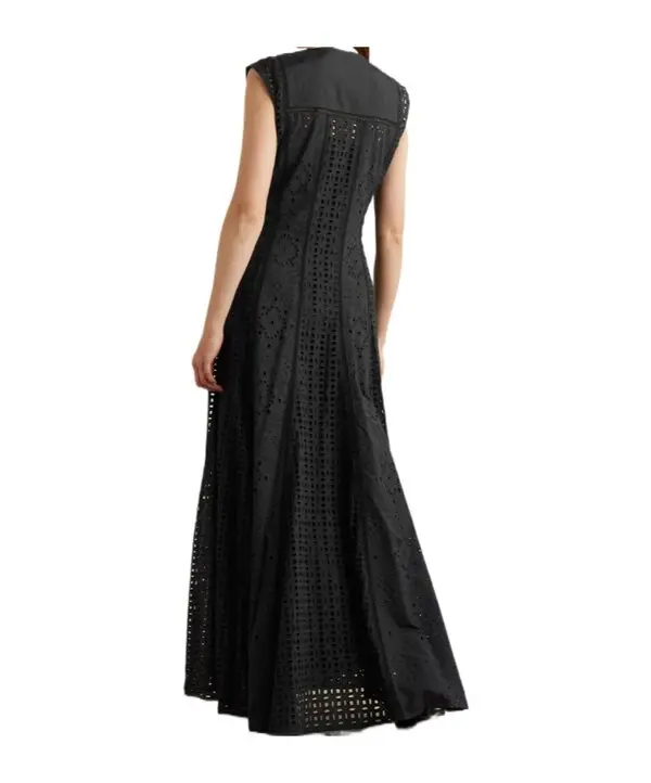 Veronica Beard Alina Tie-detailed Dress With Cutout