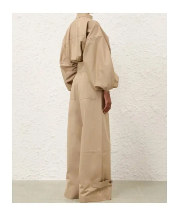 Zimmermann Rebellion Cropped Drawstring Jacket