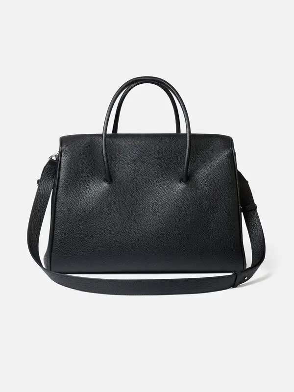 Jacquemus Turismo Knot Detailed Tote Bag - Black