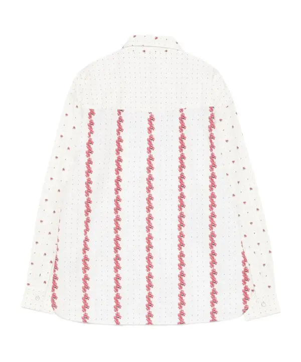 Maison Labiche Long Sleeve Shirt With Patch Pocket