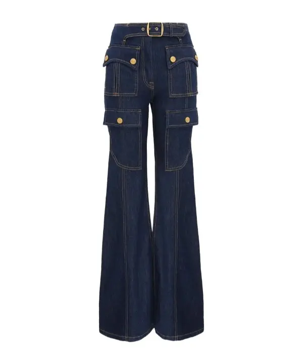 Zimmermann Luna Flared Jeans - Black