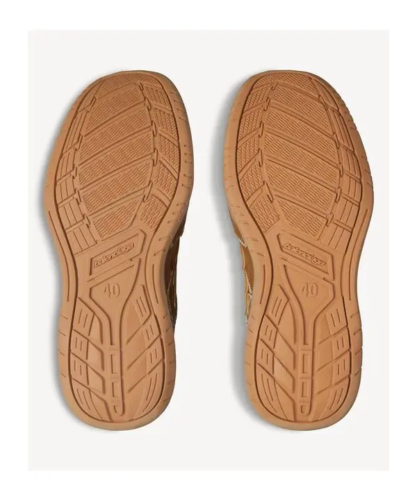 Balenciaga Hamptons Medium Distressed Sneakers - Camel