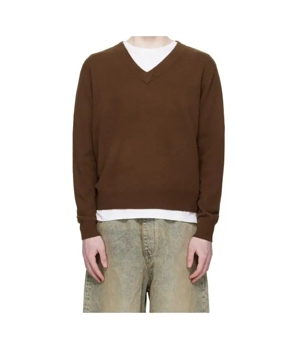 ENTIRE STUDIOS V-neck Sweater - Cedar