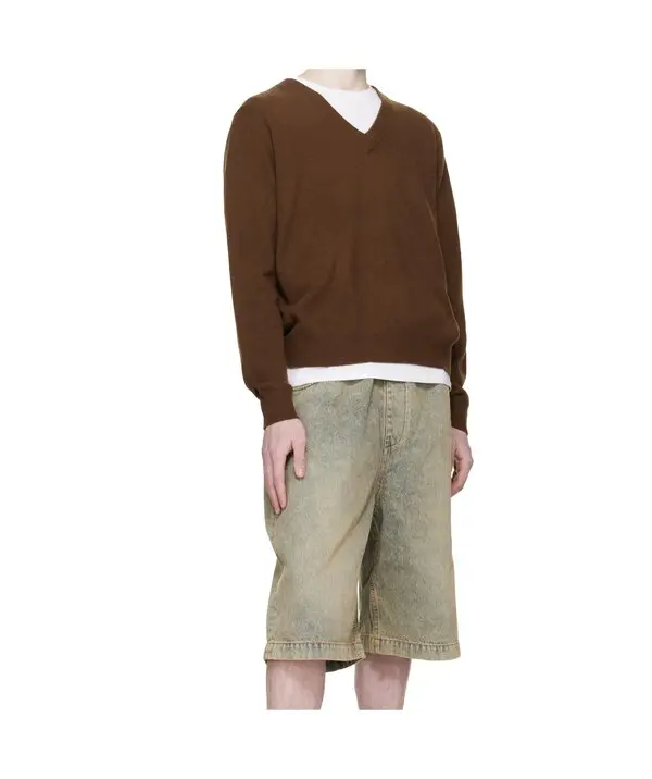 ENTIRE STUDIOS V-neck Sweater - Cedar