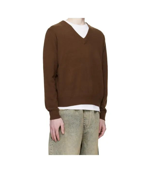ENTIRE STUDIOS V-neck Sweater - Cedar