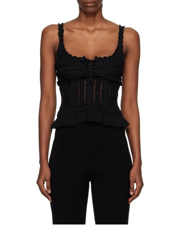 Isabel Marant Étoile Neves Knit Tank Top - Black