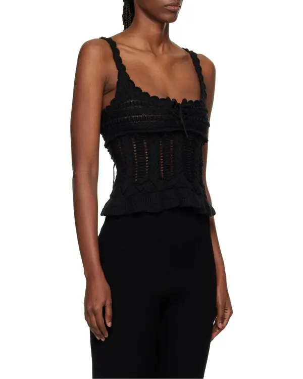 Isabel Marant Étoile Neves Knit Tank Top - Black